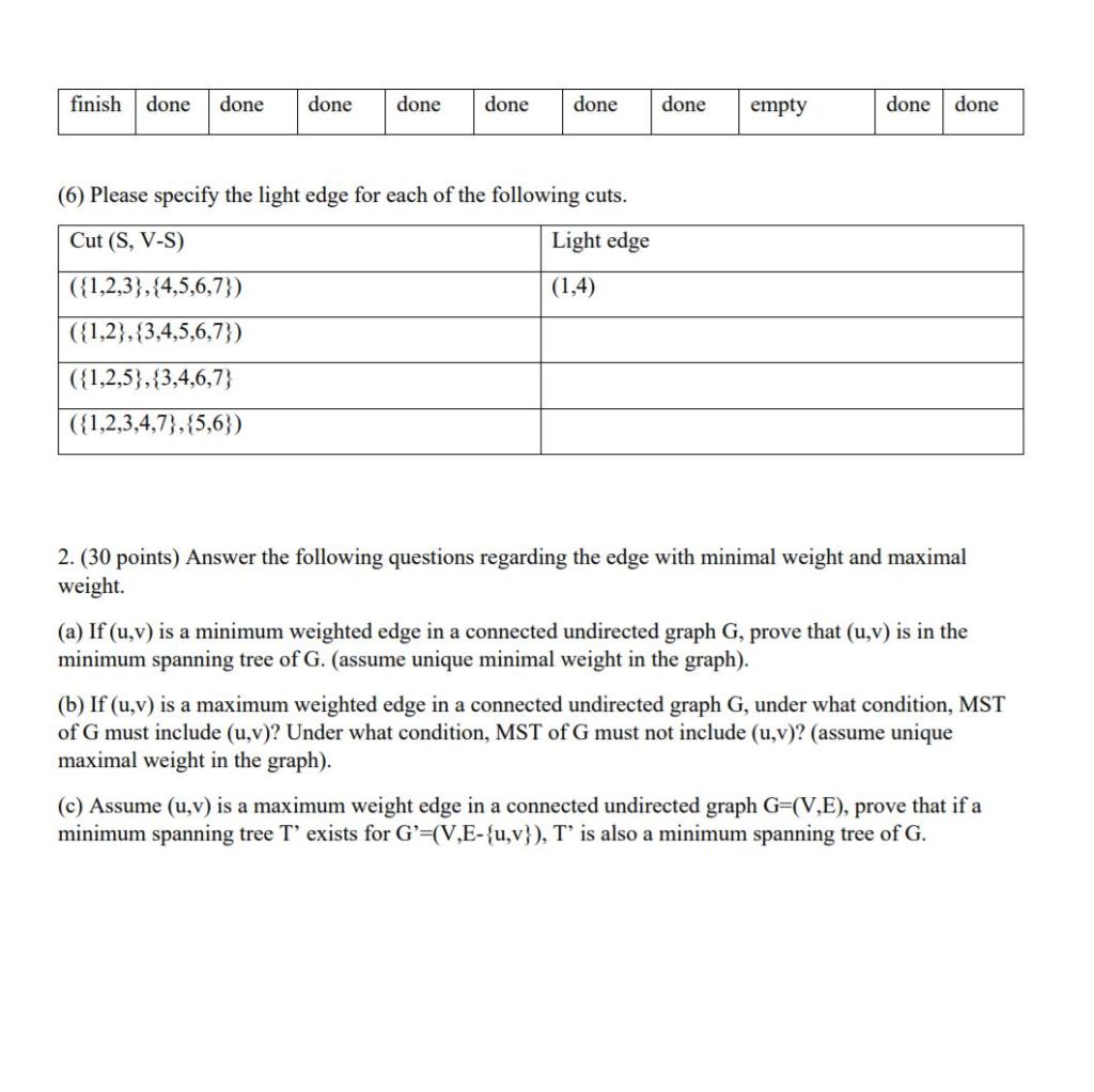 Solved Cse 423823 Design And Analysis Of Algorithms Spring 3631