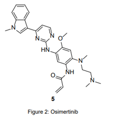 Solved Osimertinib (Figure 2) is a medication used to treat | Chegg.com