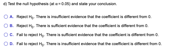 Solved Dependent variable is: Violent Crime R squared = | Chegg.com