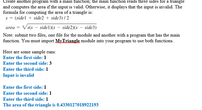 Solved Create another program with a main function; the main | Chegg.com