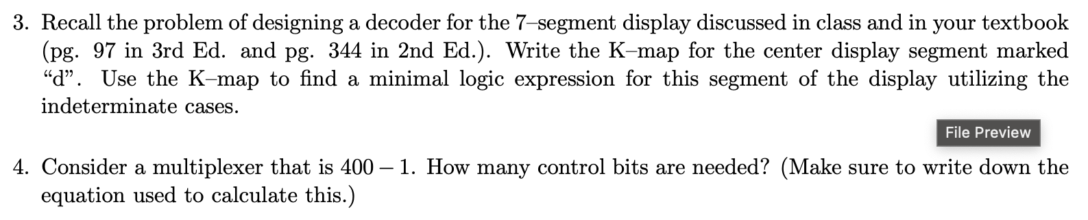 Solved 3. Recall the problem of designing a decoder for the | Chegg.com