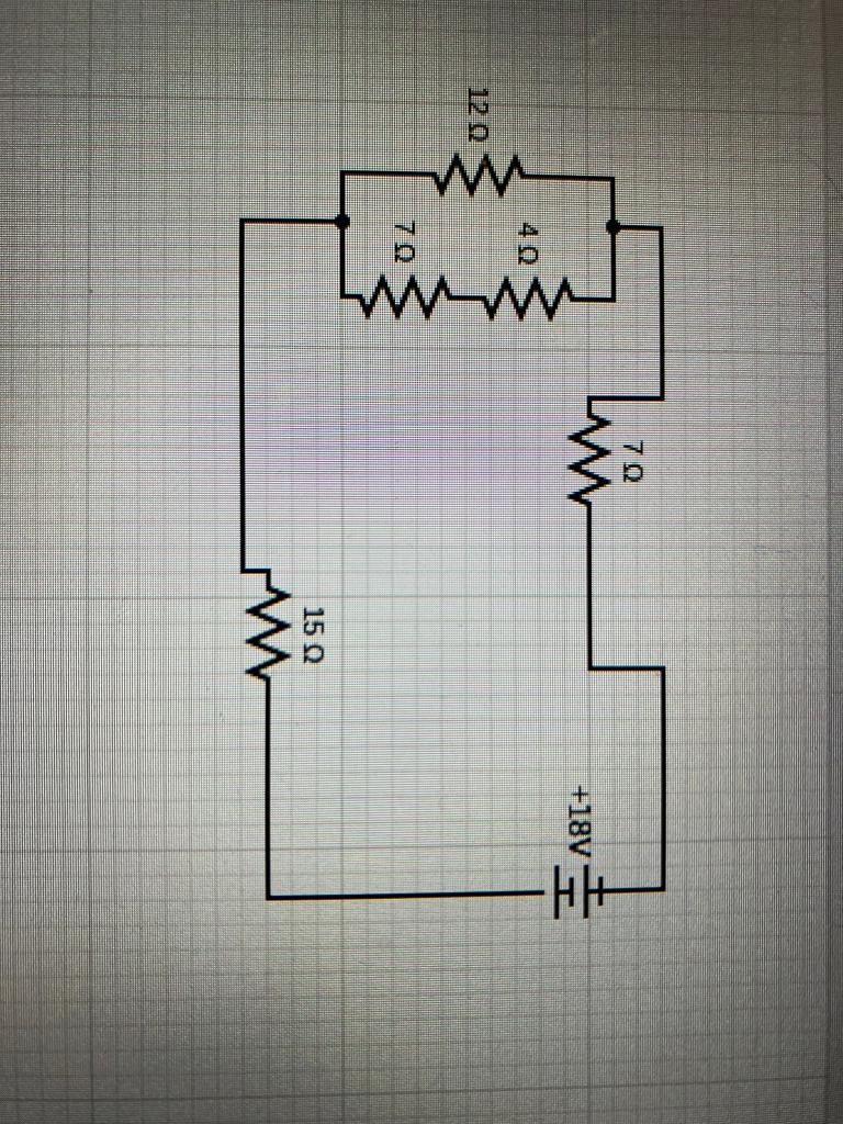 Solved For the circuit drawn below find: the current | Chegg.com