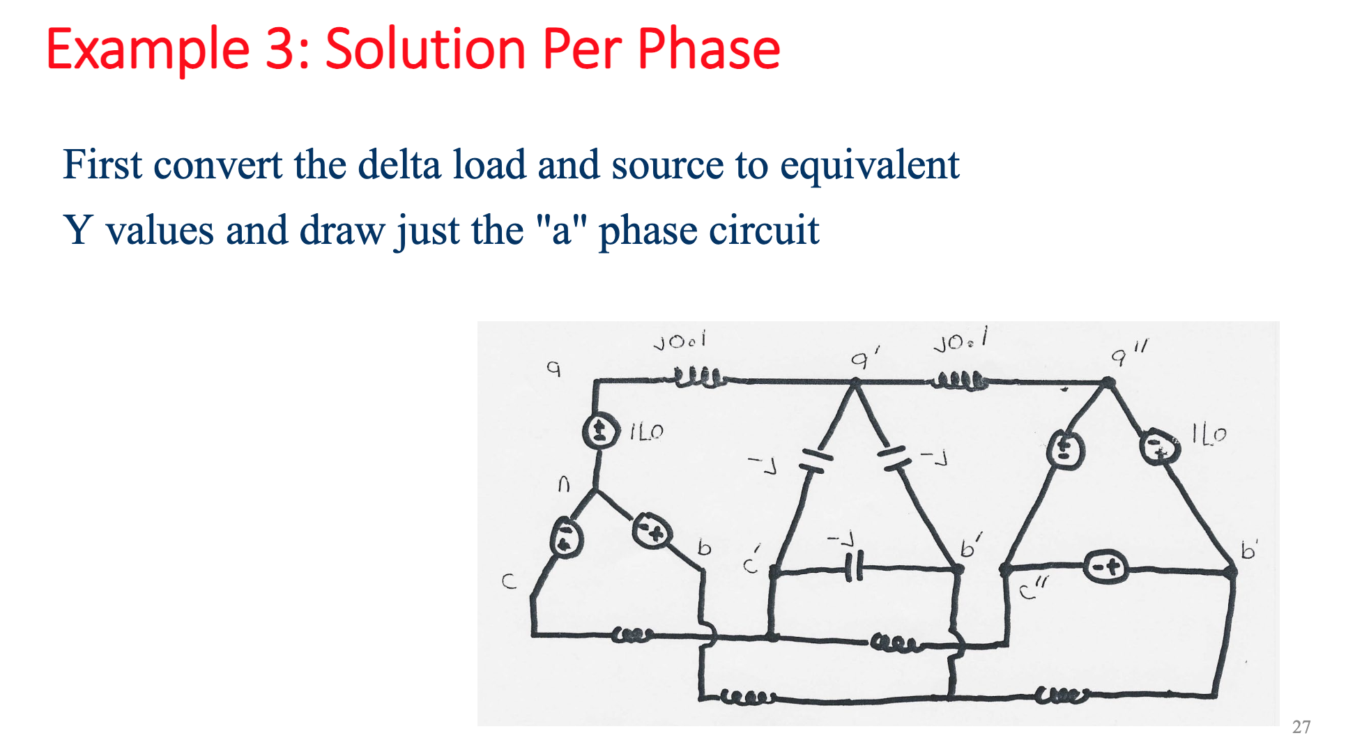First convert the delta load and source to equivalent | Chegg.com