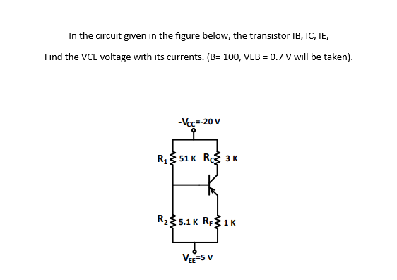 Solved In the circuit given in the figure below, the | Chegg.com