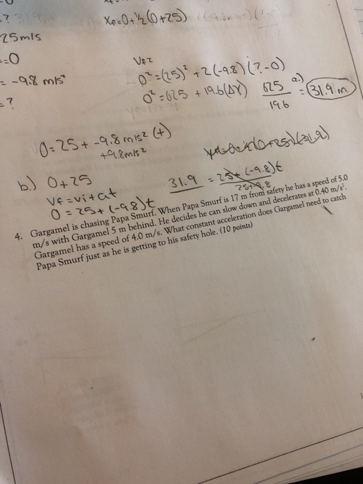 Solved Chapter 2; Describing Motion: Kinematics in One | Chegg.com