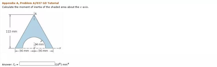 Solved Appendix A. Problem A/637 GO Tutorial Calculate the | Chegg.com