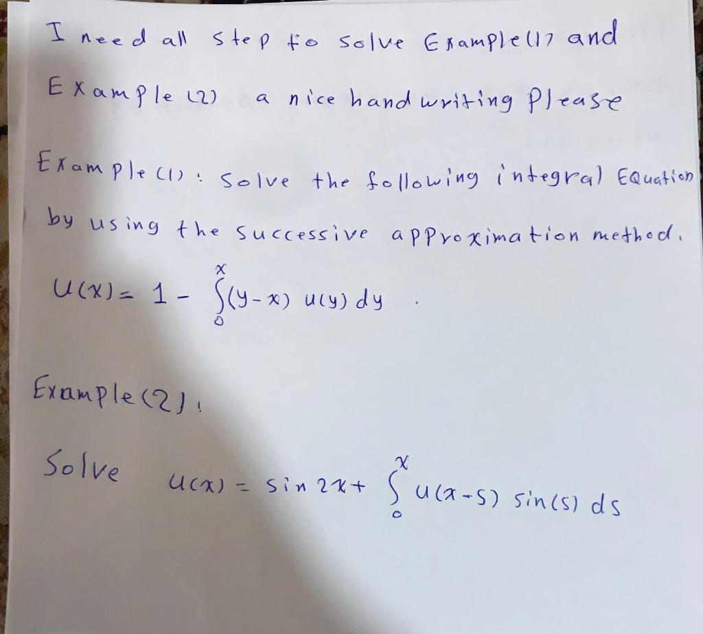 Solved I need all step to solve Examplell) and Example 12 a | Chegg.com