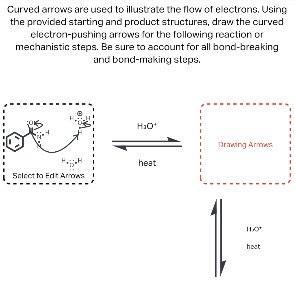 Solved Curved arrows are used to illustrate the flow of | Chegg.com