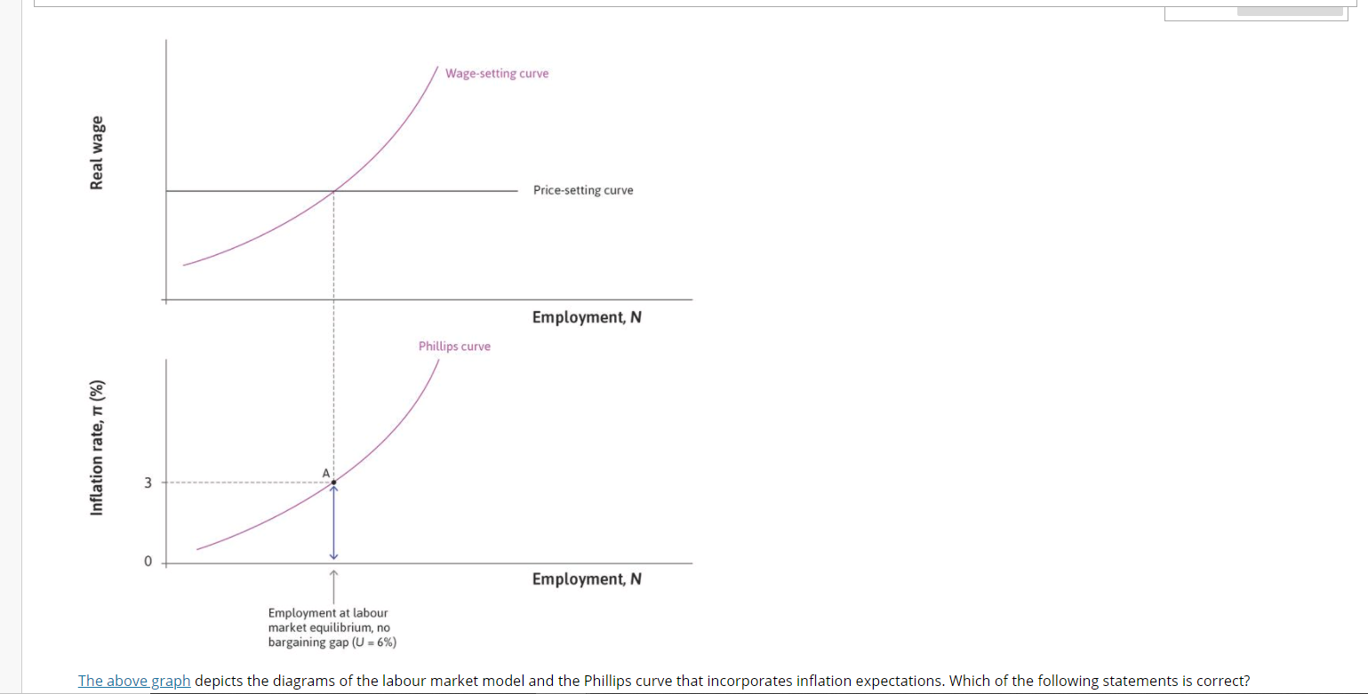 Solved The above graph depicts the diagrams of the labour | Chegg.com