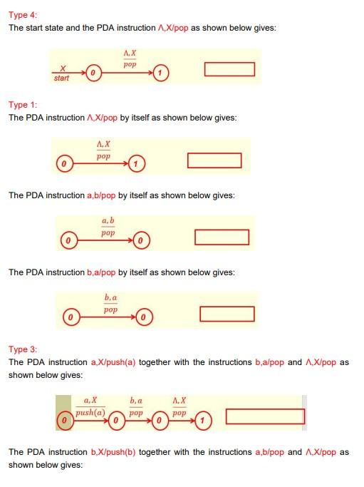 Solved 4given The Following Empty Stack Pda 75 Points 4 