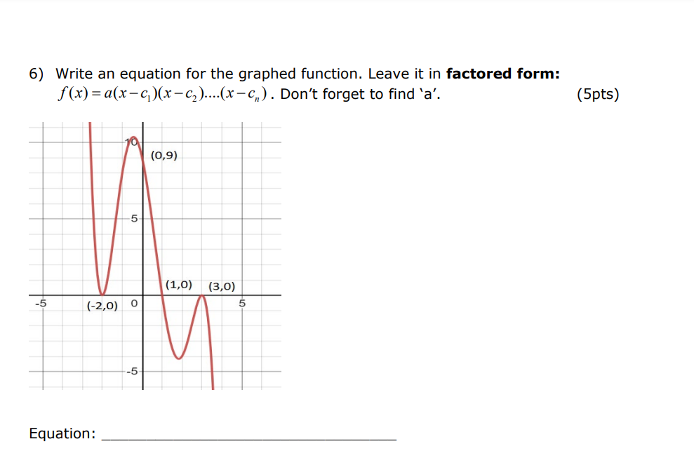 Solved SHOW ALL WORK, YOU MUST SHOW EVERY STEP TO GET A | Chegg.com