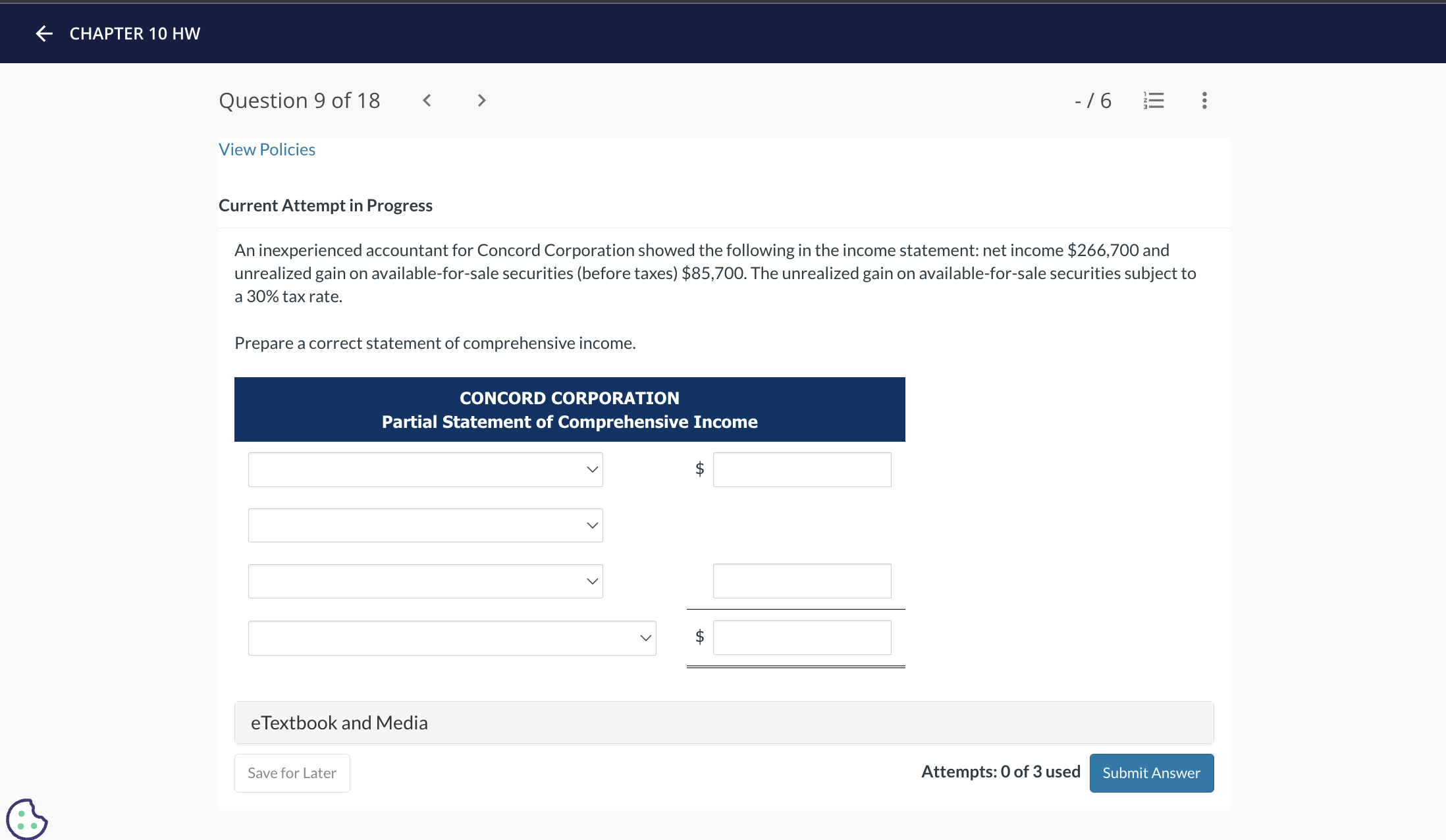 Solved An inexperienced accountant for Concord Corporation | Chegg.com