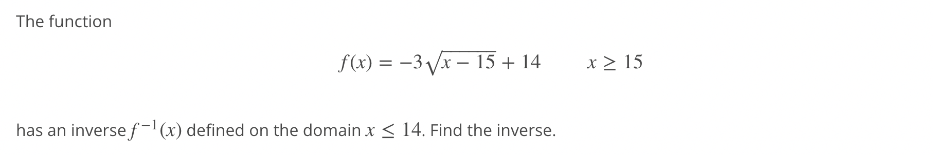 Solved Use the graph of the function to find its domain and | Chegg.com