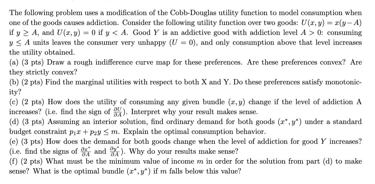 Solved The following problem uses a modification of the | Chegg.com