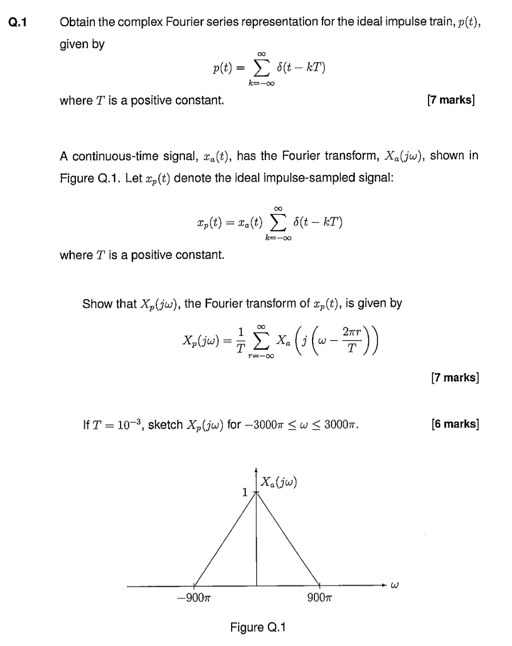 Solved Obtain the complex Fourier series representation for | Chegg.com