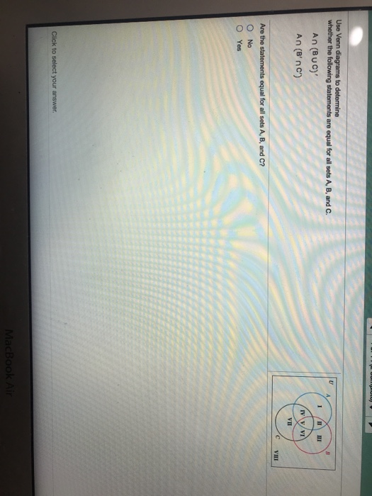 Solved the symbols A, B, C, U.n, and', as acessary, to | Chegg.com
