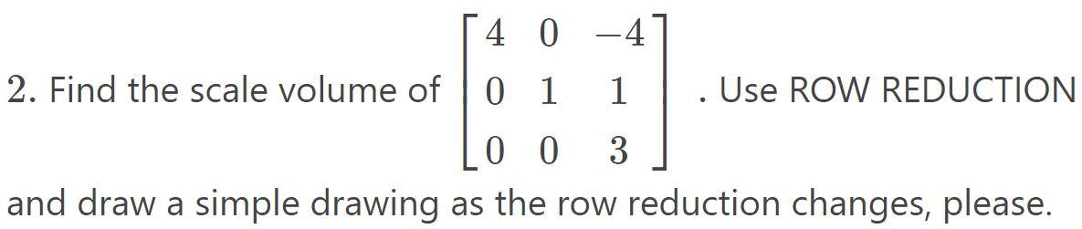 Solved Skew, Sign, Original volume... In short, use | Chegg.com