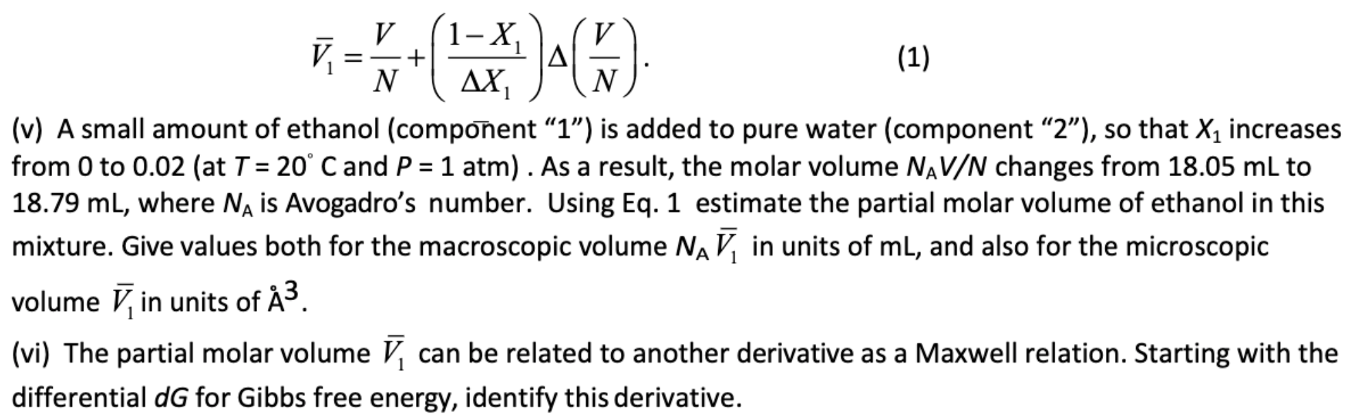Solved Consider a liquid comprising two miscible | Chegg.com