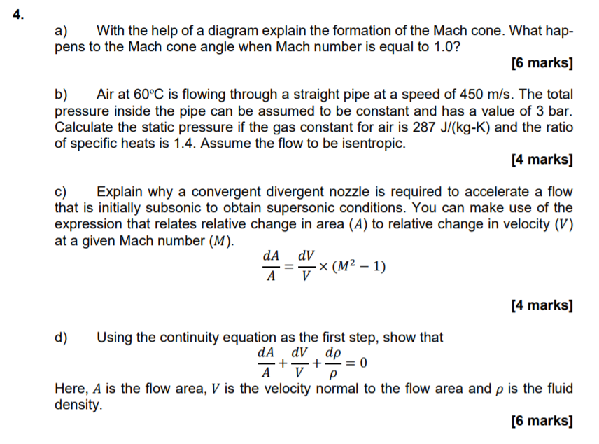 Solved a) With the help of a diagram explain the formation | Chegg.com