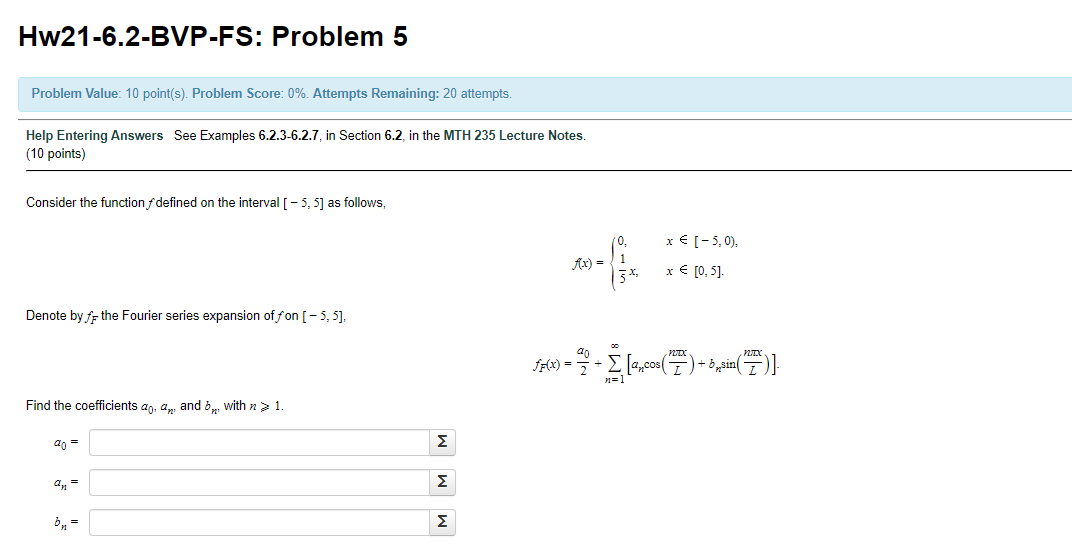 Solved Hw21-6.2-BVP-FS: Problem 5 Problem Value: 10 | Chegg.com
