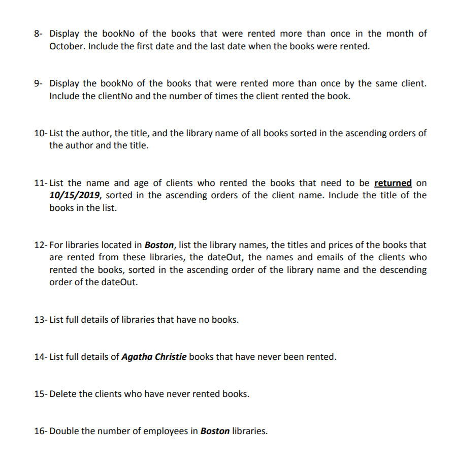 Solved SQL Data Manipulation I need help understanding how | Chegg.com