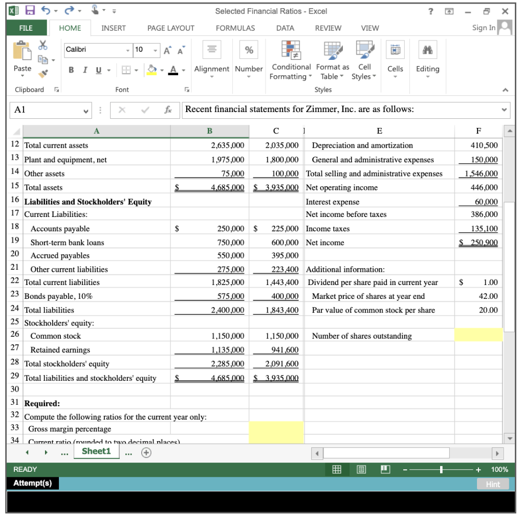 Solved 1. Compute and interpret financial ratios that | Chegg.com Solved 1. Compute and interpret financial ratios that | Chegg.com