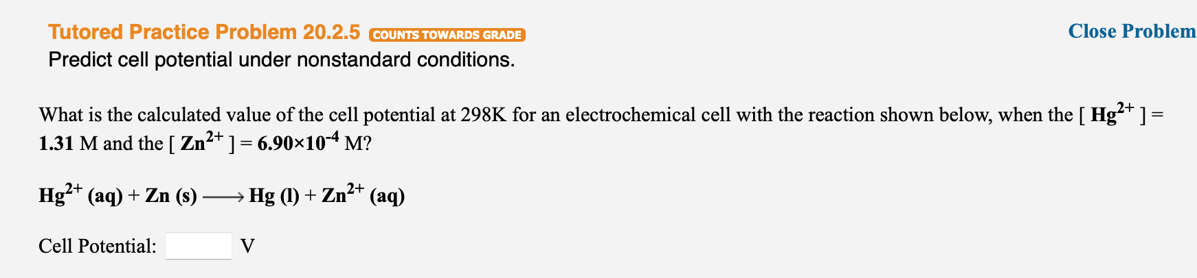 Solved Close Problem Tutored Practice Problem 20 2 5