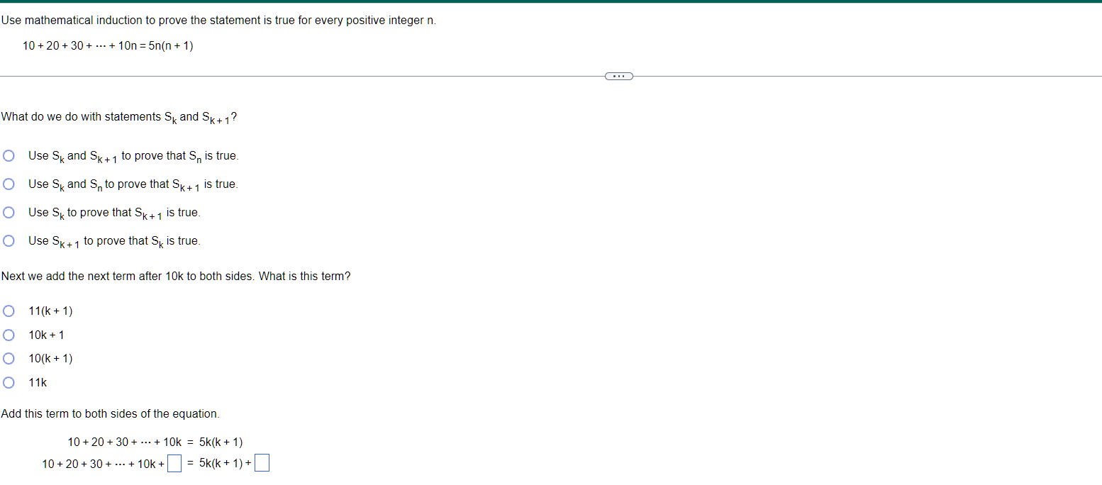 Solved Use mathematical induction to prove the statement is | Chegg.com