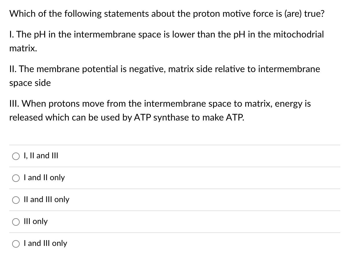 Solved Which of the following statements about the proton | Chegg.com