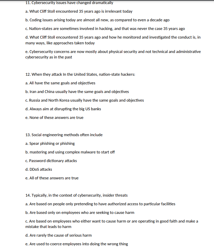 Solved 8. Identifying a company's "crown jewels" | Chegg.com