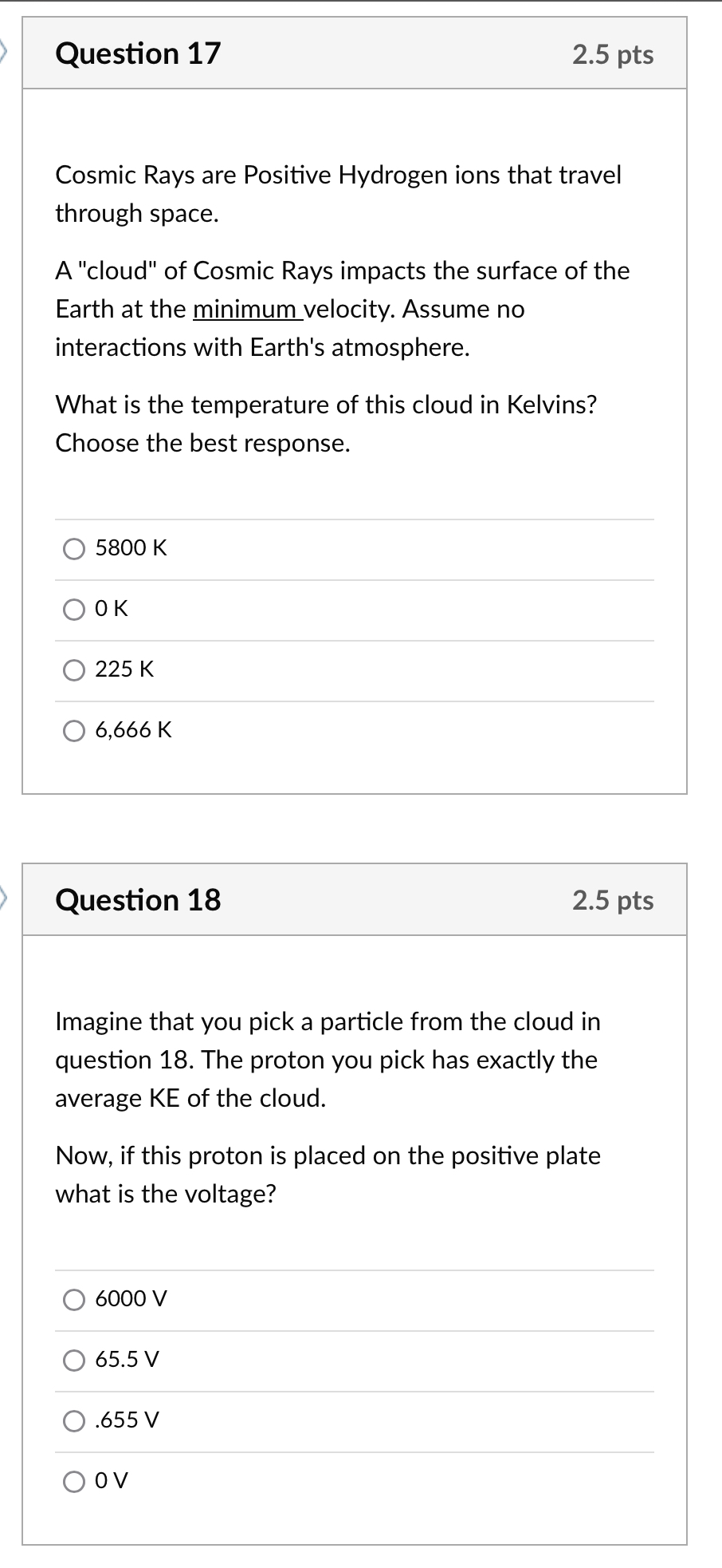 Solved For the next 2 questions use the following data: | Chegg.com