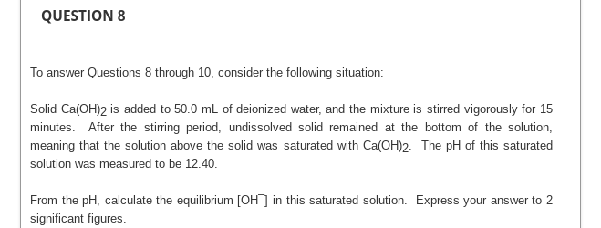 Solved Questions 3 through 7 refer to the following | Chegg.com