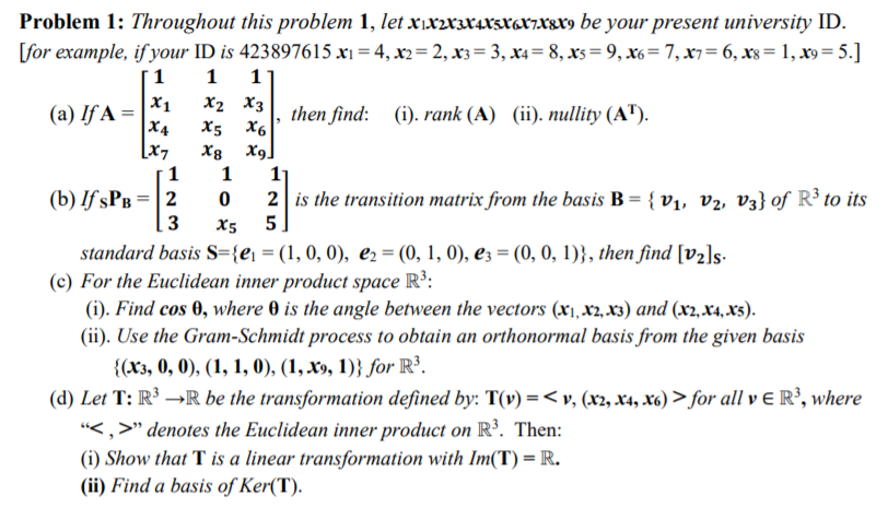 Solved How to solve part C and D for example if you are | Chegg.com