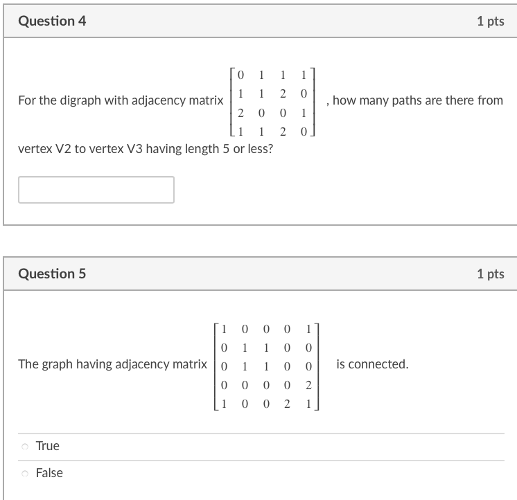 Solved How many paths of length 4 are there from vertex C to | Chegg.com