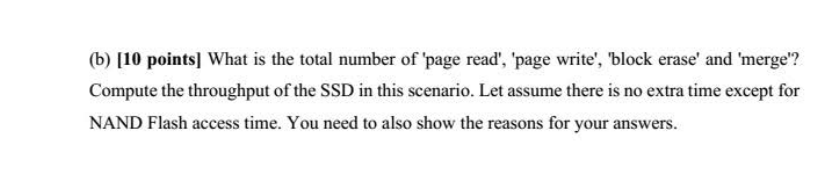 Flash Translation Layer 30 Points Lets Assume That 