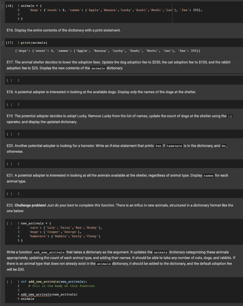 Solved E19. The potential adopter decides to adopt Lucky. | Chegg.com