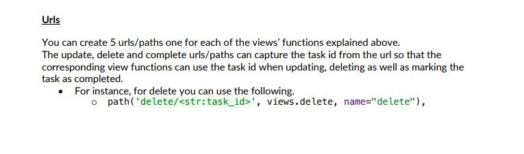 Solved In this assignment, you will create an app named Todo | Chegg.com