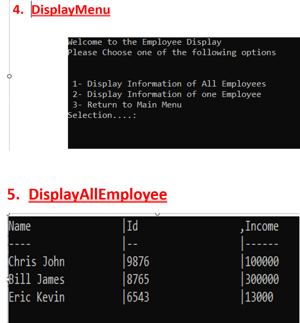 Solved Program C\# Applicatrioin Use for Loop instead of | Chegg.com