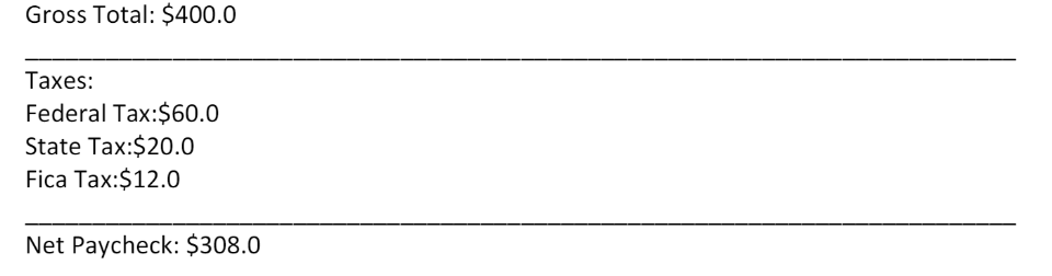 Solved I wrote a program on JAVA that calculates gross pay | Chegg.com
