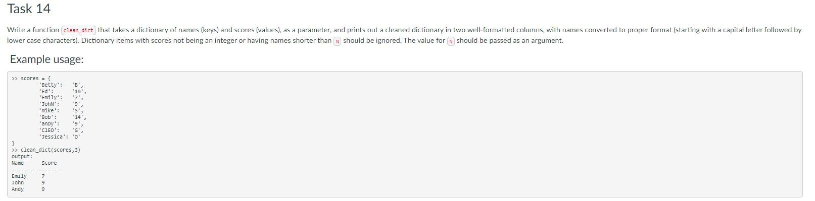 Solved Hi Please write a python function that produces the | Chegg.com