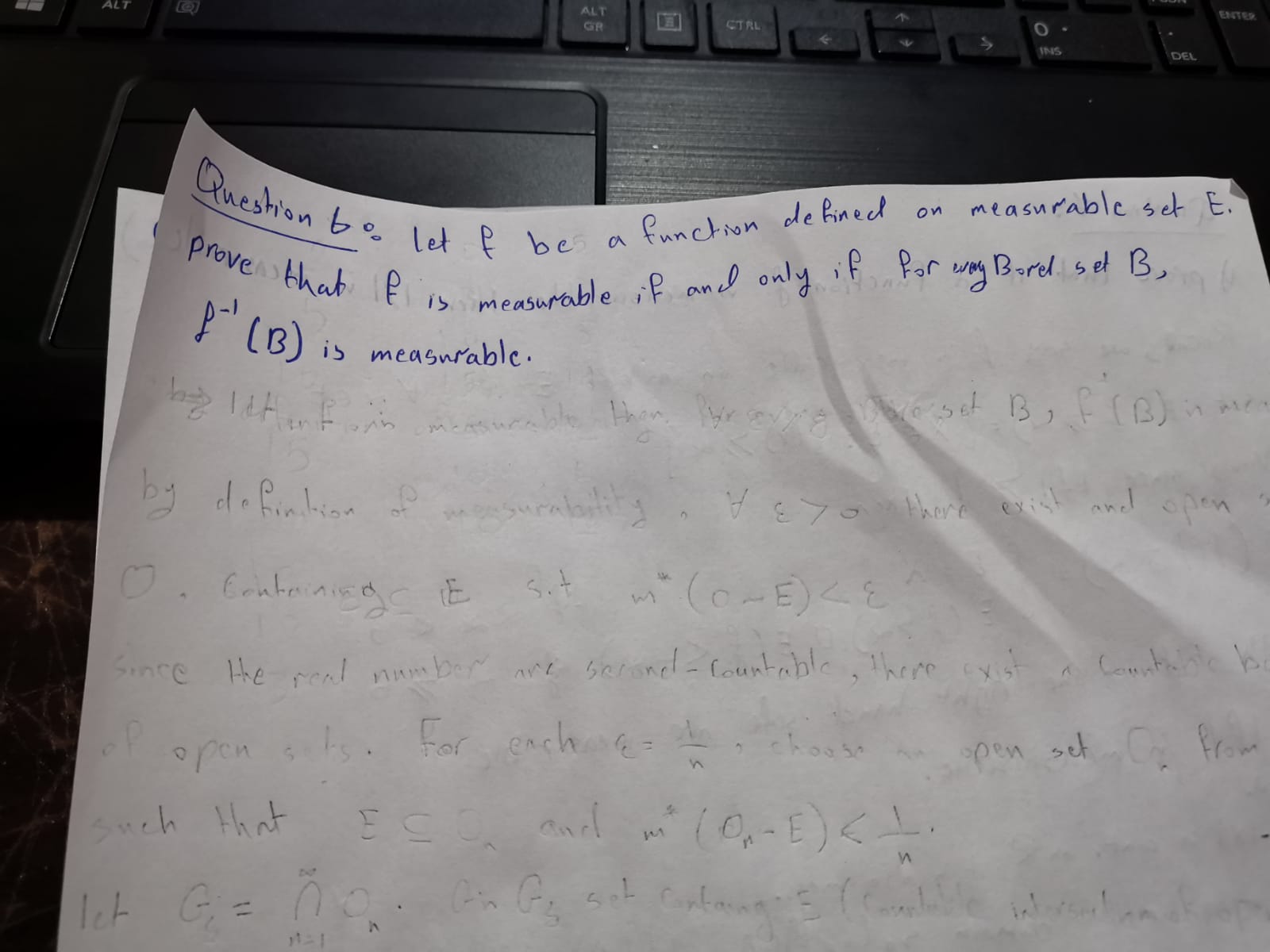 Solved Question 6: let f ﻿be a function defined on | Chegg.com