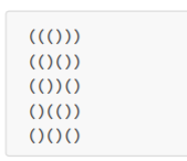 Solved Given n pairs of parentheses, write a program in C++ | Chegg.com