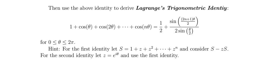 Solved Derive The Chebyshev Polynomials A Use The