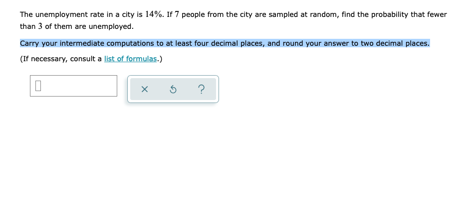 Solved Carry your intermediate computations to at least four | Chegg.com
