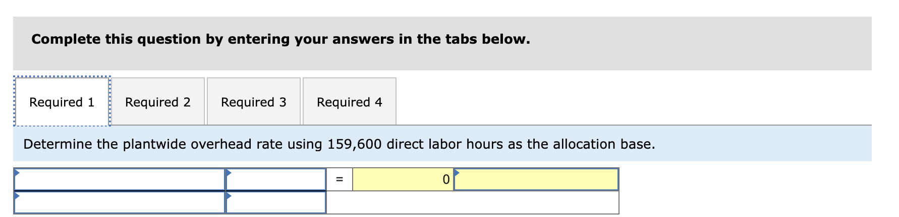 Solved Exercise 17-9 (Algo) Allocating overhead using | Chegg.com Solved Exercise 17-9 (Algo) Allocating overhead using | Chegg.com