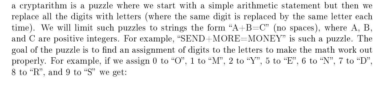 Solved for this task, you are not allowed to use try, | Chegg.com