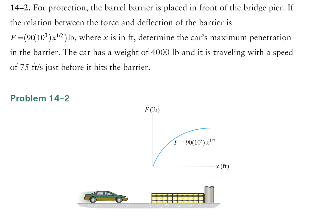 Solved 14-2. For protection, the barrel barrier is placed in | Chegg.com