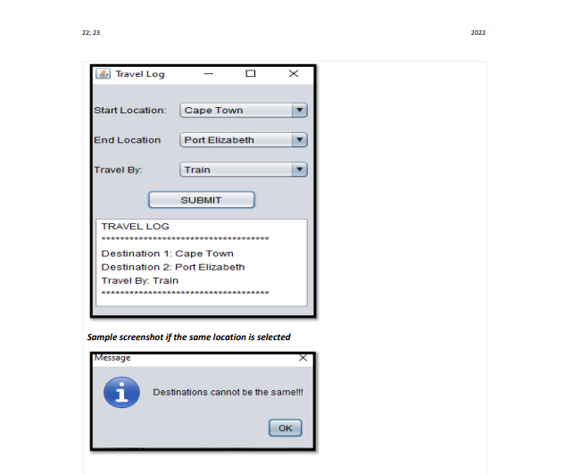 Solved Question 3 Write a Java GUI application to capture | Chegg.com