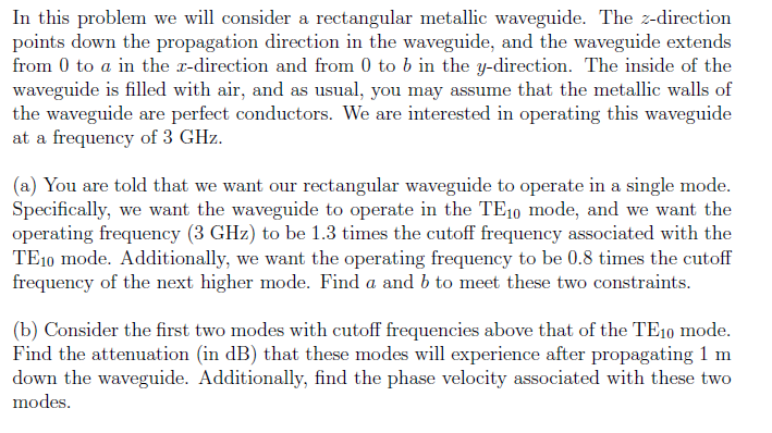 Solved In This Problem We Will Consider A Rectangular 