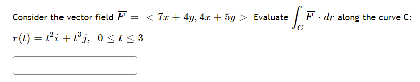Solved = Consider the vector field F | Chegg.com